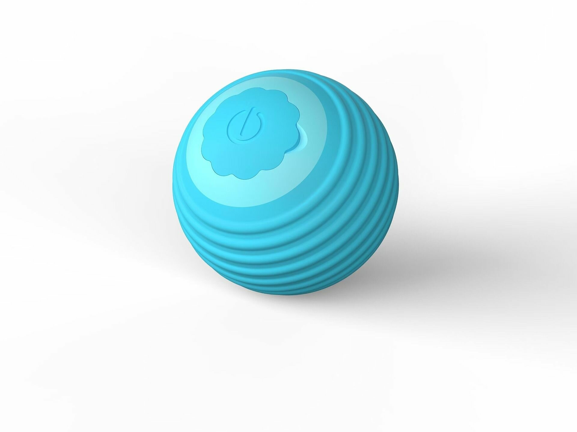 Игрушка для кошек Smart Pet Ball 01, интерактивный электрический шар с автодвижением и подсветкой, светло-розовый