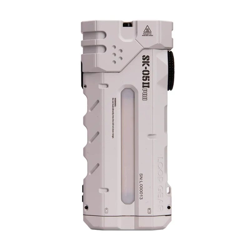Механический фонарик EDC с несколькими источниками света LOOP GEAR SK05 PRO II 2nd Gen, яркий тактический карманный фонарик с боковым RGB-светом-Micro