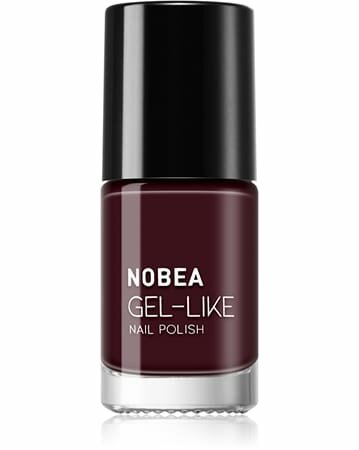 Лак для ногтей NOBEA Day-to-Day, оттенок almost black #N18, 6 мл