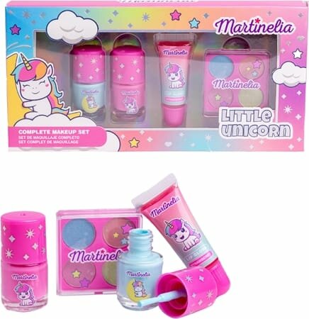 Набор декоративной косметики Martinelia Little Unicorn Complete Makeup Set, унисекс, 1 шт