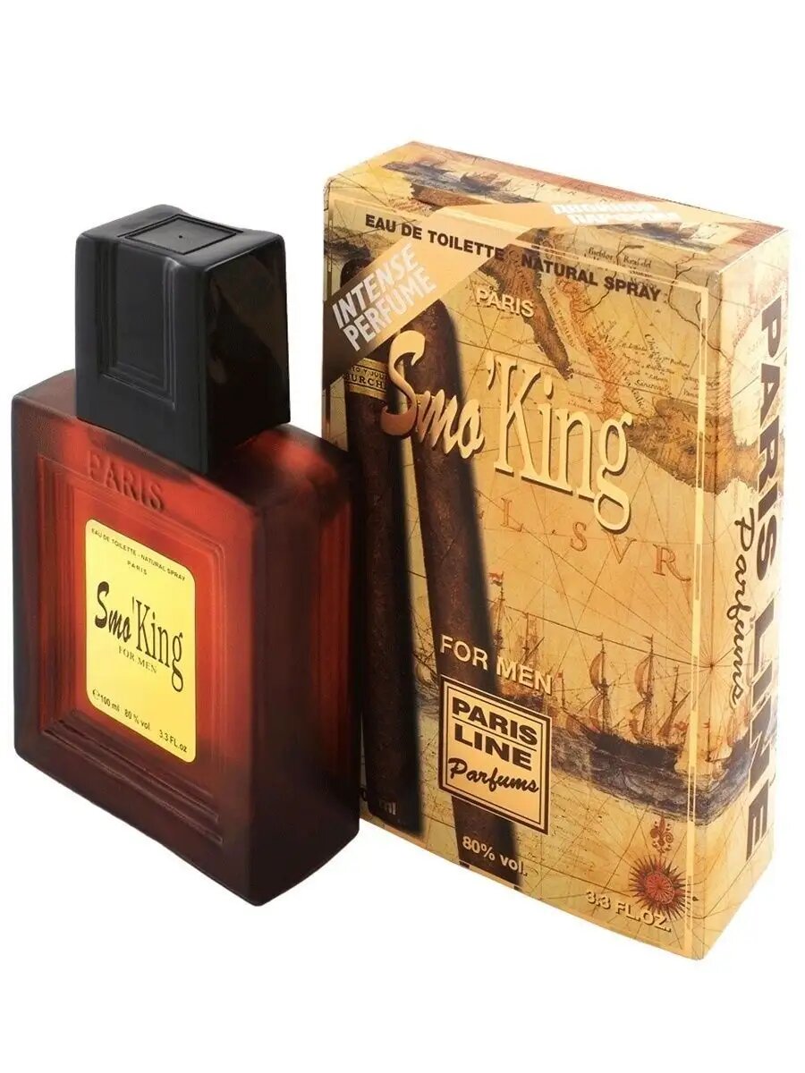 Paris Line Parfums "Smo`king" туалетная вода мужская, флакон 100 мл