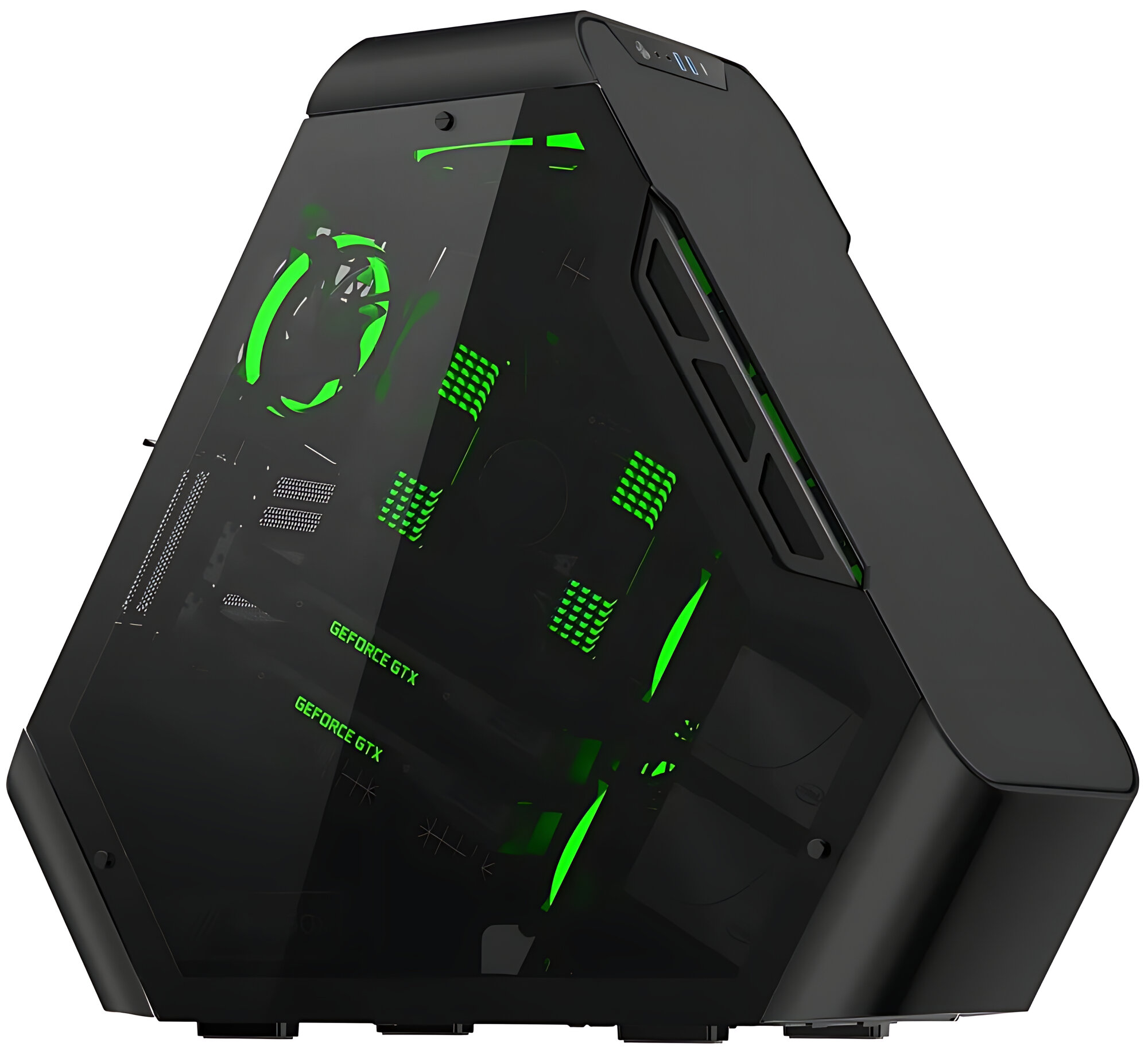Корпус Full-Tower JONSBO TR03-A, без Б. П, черный (TR03-A Black)