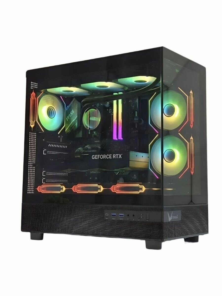 RX9070XT 16Gb игровой компьютер RYZEN 7 9800X3D / 64GB DDR5/SSD 2500GB/850W 80+ /Win 11 PRO