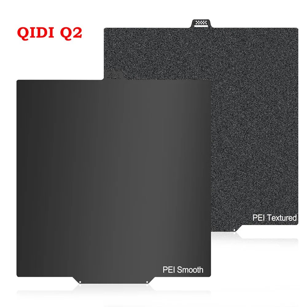 FLEXBED нагреваемая платформа для QIDI Q2 280x280 мм Черный, Black