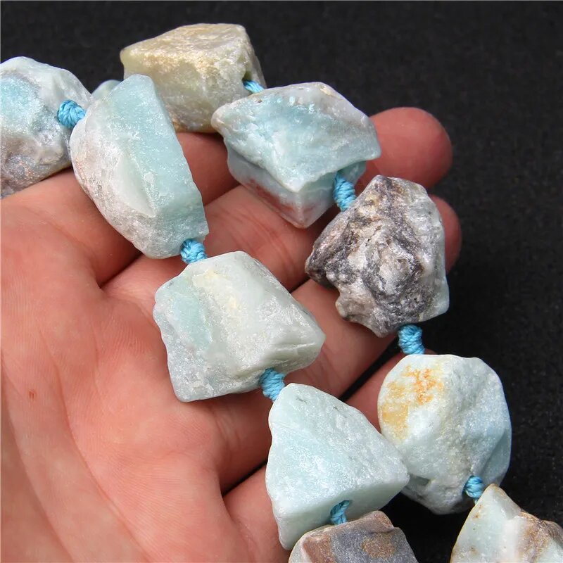 Бусины из необработанного аматиста, 20-30 мм, 2 шт