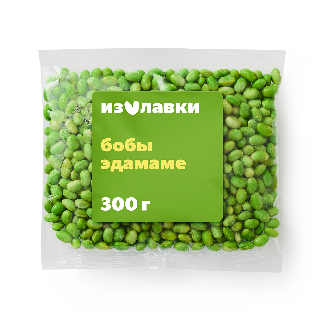 Соевые бобы "Из Лавки" эдамамэ, замороженные, 300 г, 1 упаковка