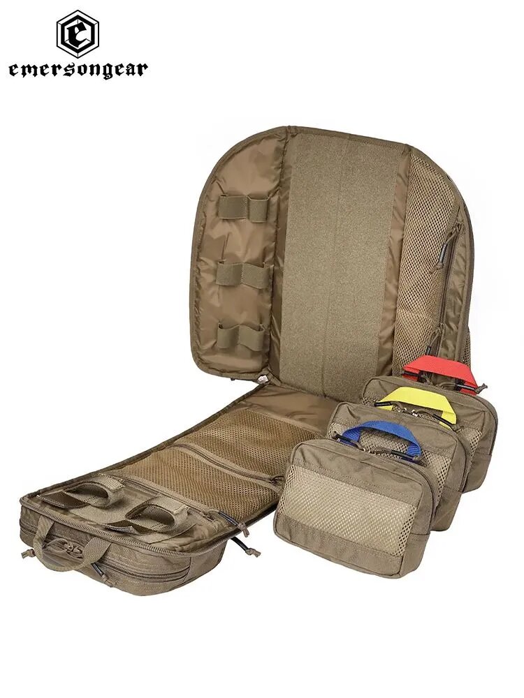Emersongear Рюкзак тактический 20-30л CB нейлон для туризма охоты 54x18x7 см — фото 1