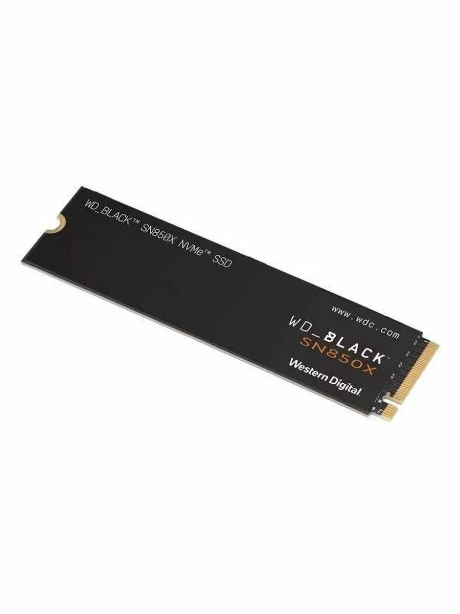 Внутренний диск SSD Western Digital (WD) SN850X, 2 ТБ, M.2 2280 (WDS200T2X0E)