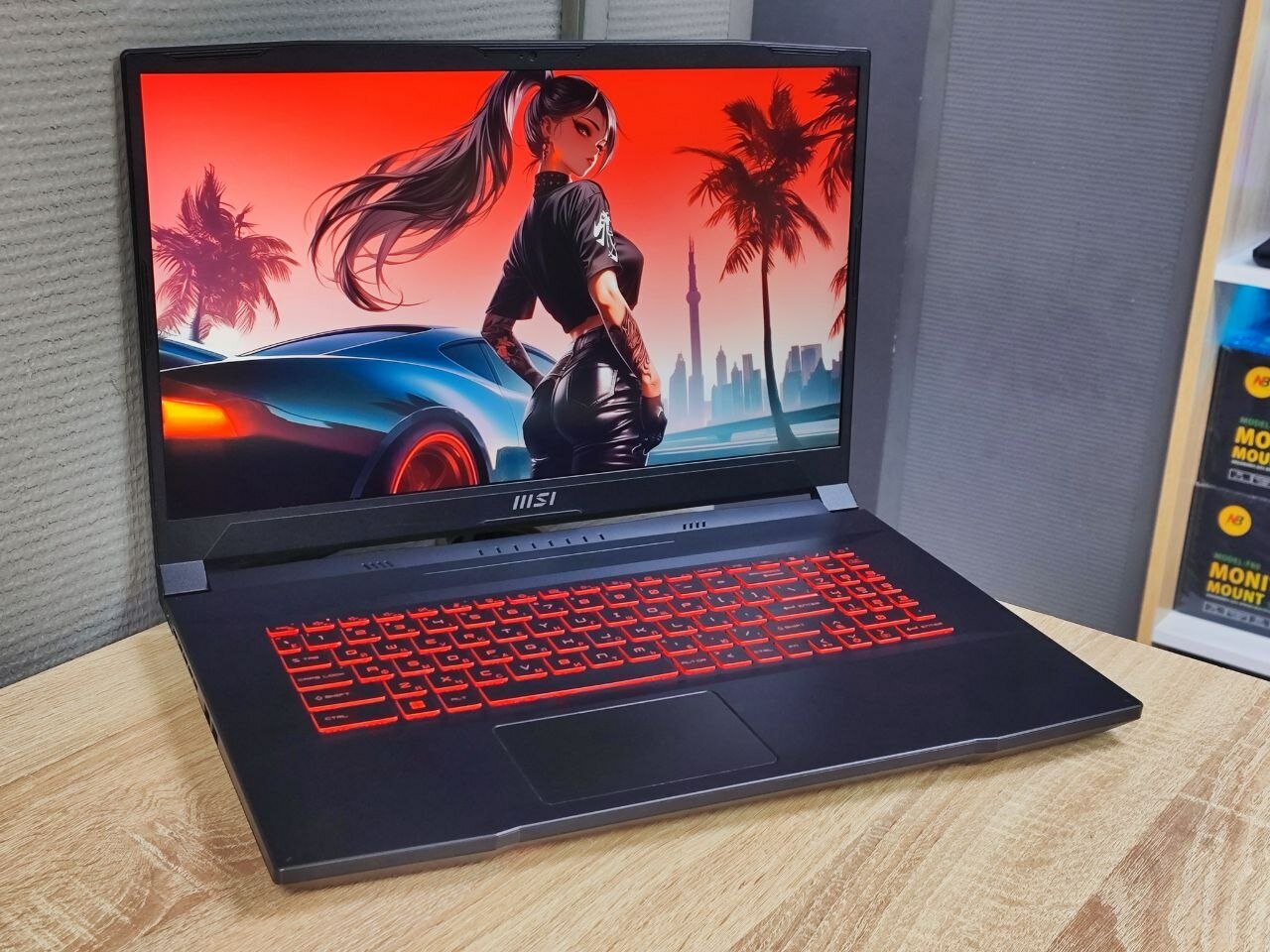 Ноутбук MSI Katana GF76 12UE-659XRU\17.3"\144Гц\IPS\Core i5-12450H\RTX 3060\16ГБ ОЗУ\512ГБ ССД\Windows 10 + Office