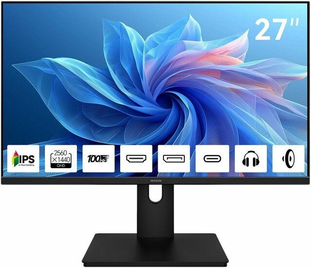 Aiwa 27 Монитор MQ271A IPS, 2560x1440, 100 Гц