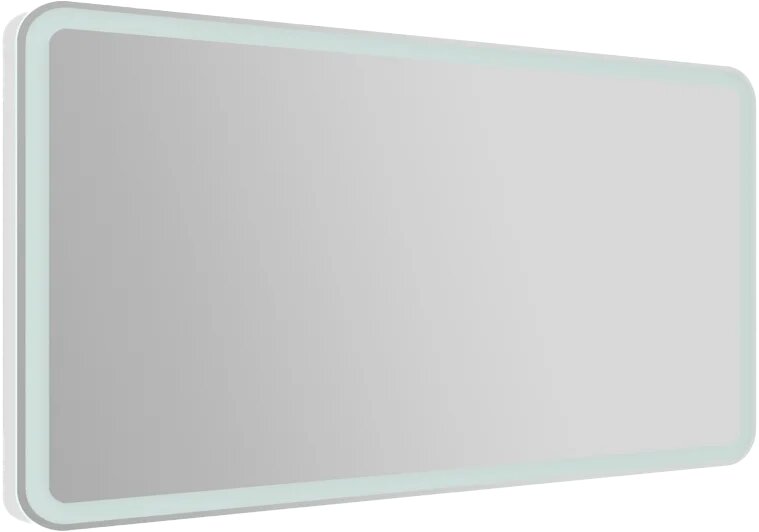 Зеркало BelBagno SPC-MAR-1000-600-LED-BTN со светодиодной подсветкой, 100 см, зеркало настенное в ванную, итальянское