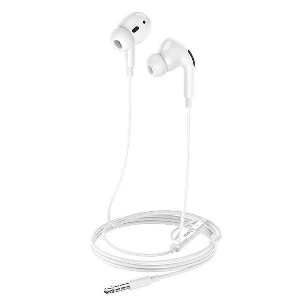 Проводные наушники Hoco M1 Pro, белые, EU