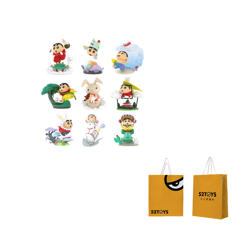 52TOYS Mystery Box Crayon Shin Chan, Single Mystery Box (Random Pick)
