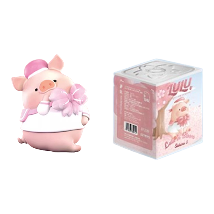 52TOYS LULU pig Цветы приносят процветание Коллекция Модная игрушка Слепые коробки 1 слепая коробка Целая коробка 6 шт