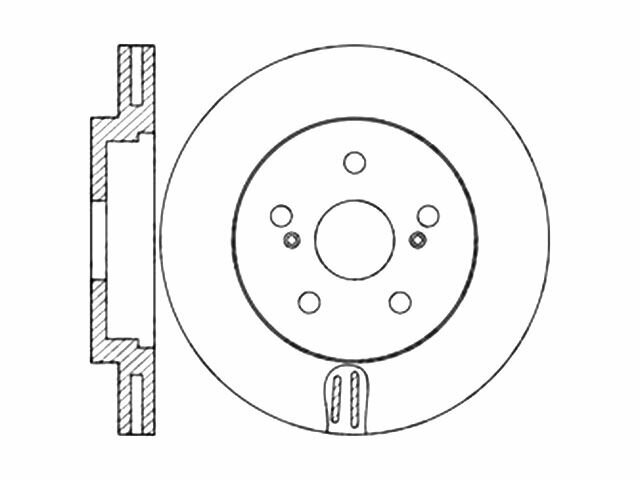 Диск тормозной передний TOYOTA Camry 17- Rav4 18- TOYOTA 43512-33150