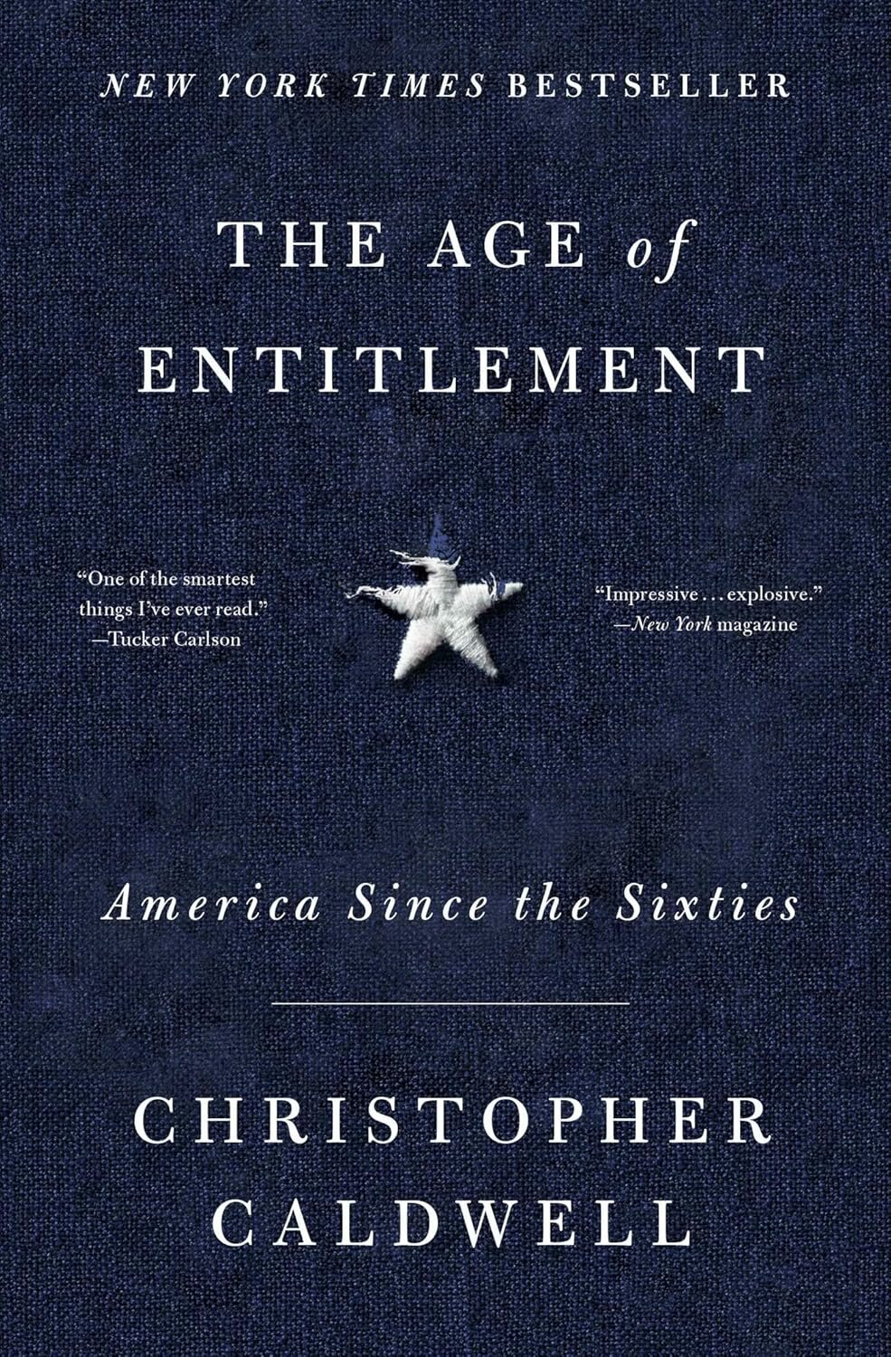 The Age of Entitlement: America Since the Sixties Reprinted books