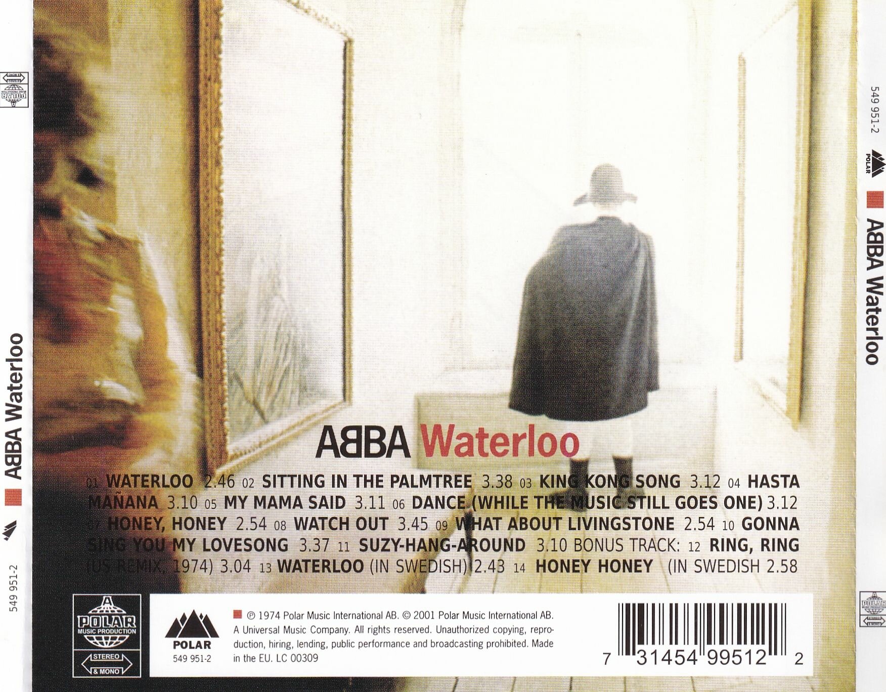 ABBA - Waterloo, 2001, 24-page, CD-Аудио — фото 1