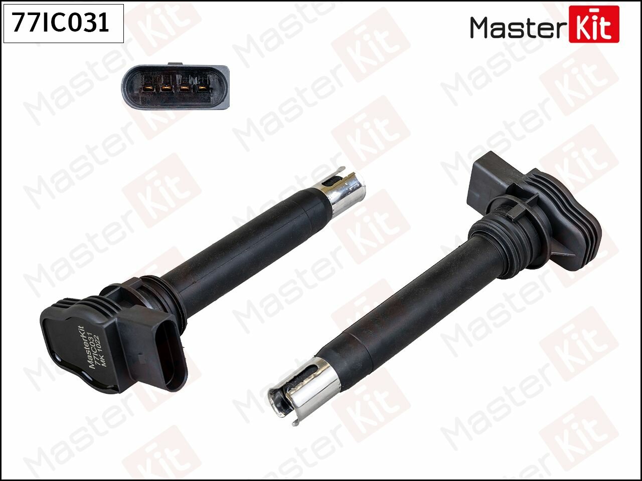 Катушка зажигания AUDI VW 1.8 2.0 05- MASTERKIT 77IC031