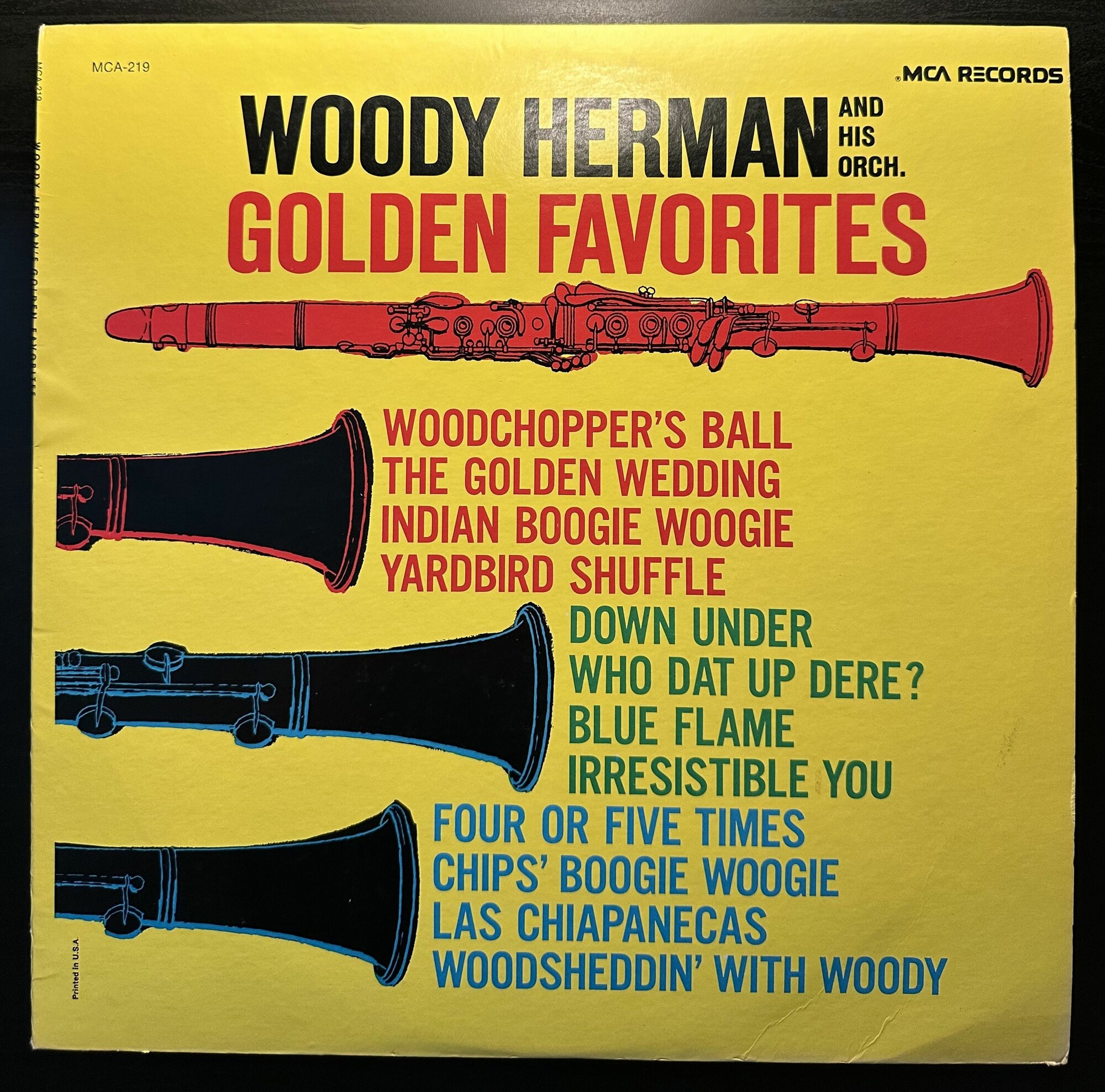 Виниловая пластинка Woody Herman And His Orch. Golden Favorites (США 1977г.)
