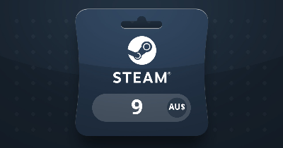 Steam Wallet AUD 9 Подарочная карта • регион Весь мир • цифровой ключ
