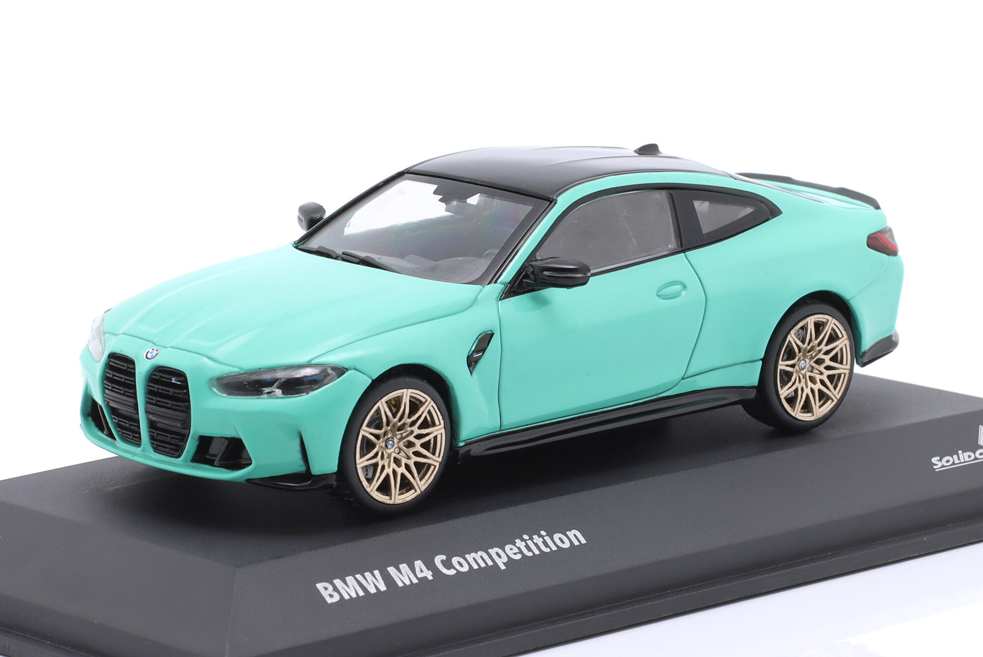 Модель коллекционная SOLIDO Bmw M4 G82 competition 2023 mint green / бмв М4 зеленый