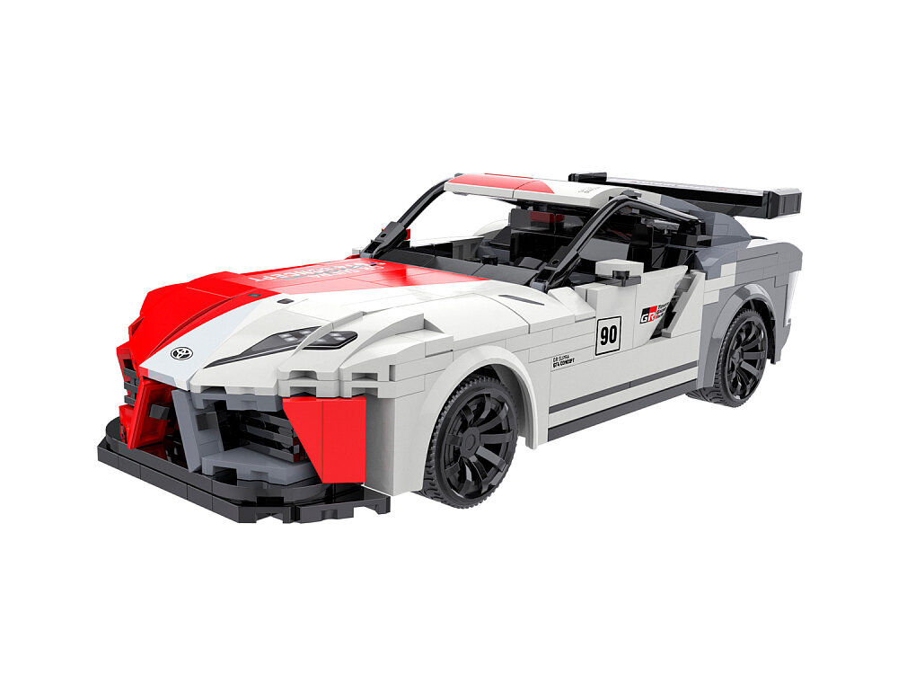 Конструктор CaDA C51098W Конструктор Гоночный автомобиль Toyota GR Supra GT4 1:20