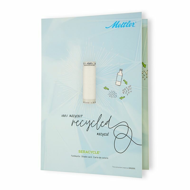Цветовая карта METTLER "Seracycle", белая, А4