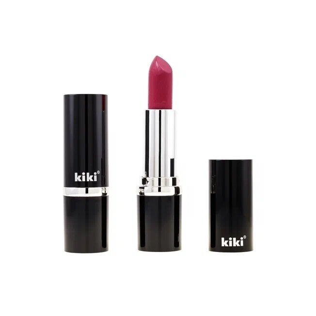 Губная помада Kiki "Velvet", тон 803, Пионовый нюд, с блестками
