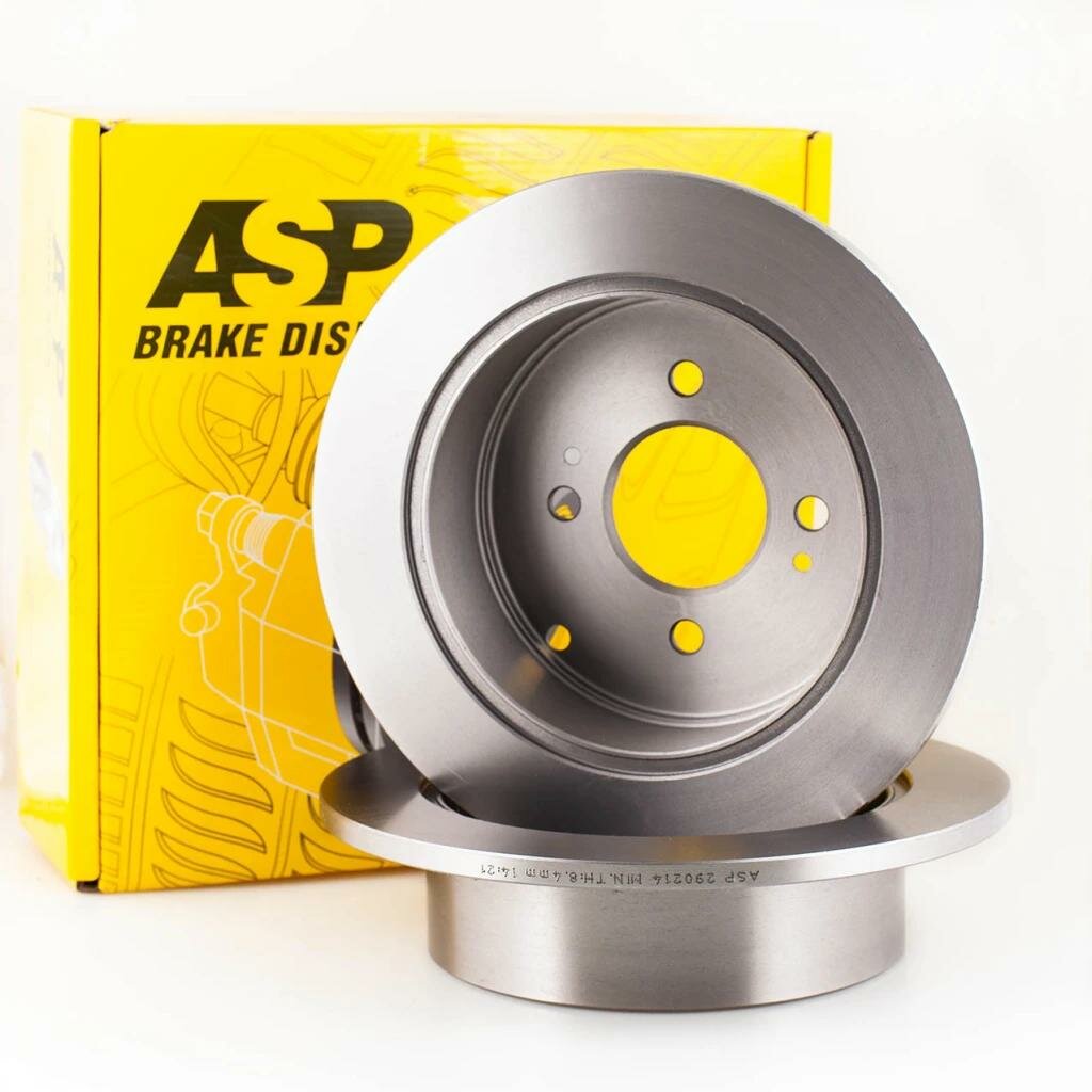 Диск тормозной ASP 290214, задний, Opel Accent, Kia Rio