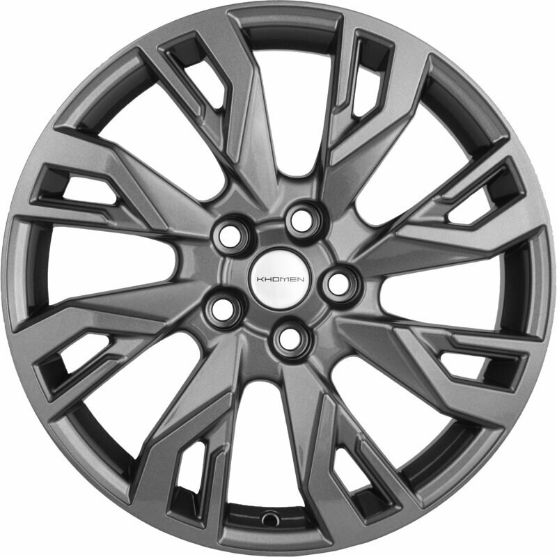 Литой колесный диск Khomen Wheels KHW1809 (Dongfeng 580/DFSK 500) 7x18/5x110 ET35 D67,1 Gray