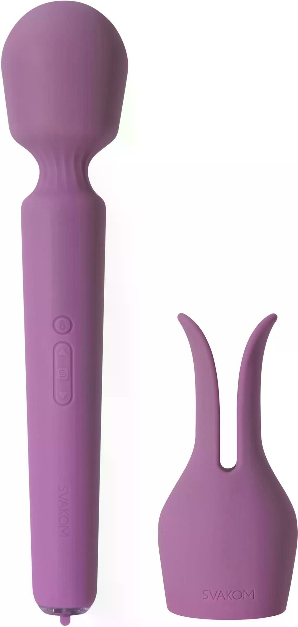 78973 Svakom Emma Neo 2, фиолетовый. Мощный и интерактивный wand-вибратор для двоих