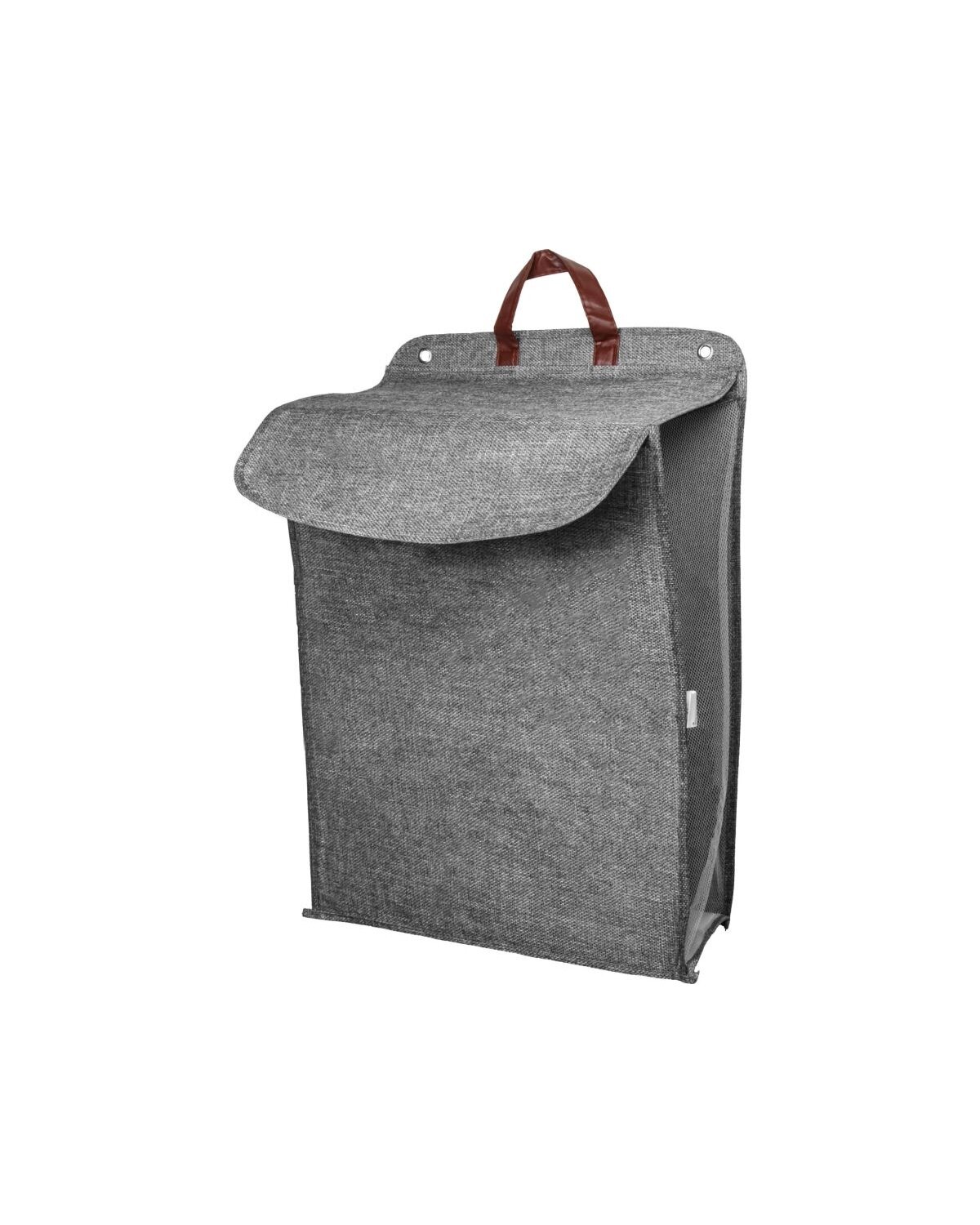 Корзина для белья подвесная PERFECTO LINEA 55x39x12 см серая 26 л (47-483612)