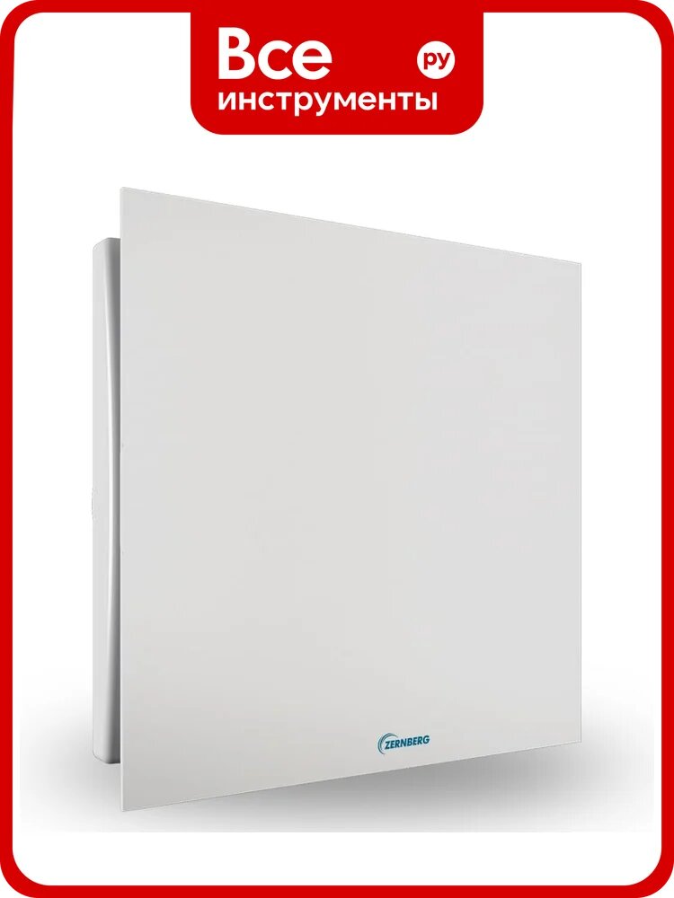 Вентилятор Zernberg Agat 100 V 10240401 осевой настенный из ABS‑пластика с защитой от перегрева и обратным клапаном