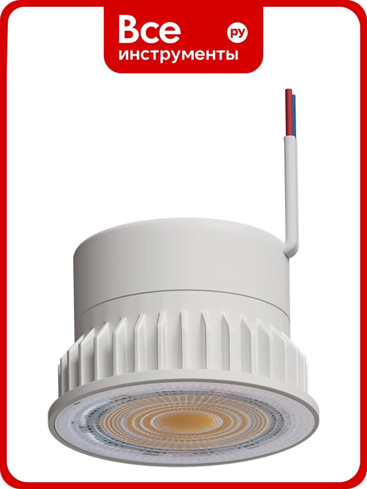 Светодиодный модуль ARTE LAMP ORE A22070-3K, теплый белый, 7Вт, 750 лм, IP20, 3000K, размеры 32х50мм, срок службы