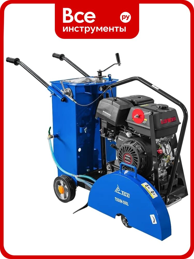 Резчик швов ТСС RH-500L, бензиновый двигатель Loncin, водяное охлаждение