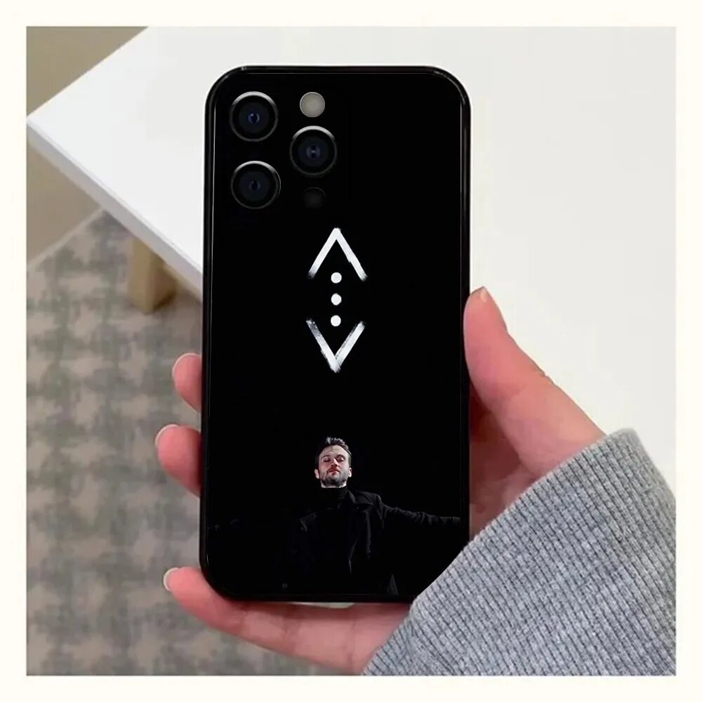 Чехол для iPhone 15, 14, 13, 12, 11 Cukur, черный
