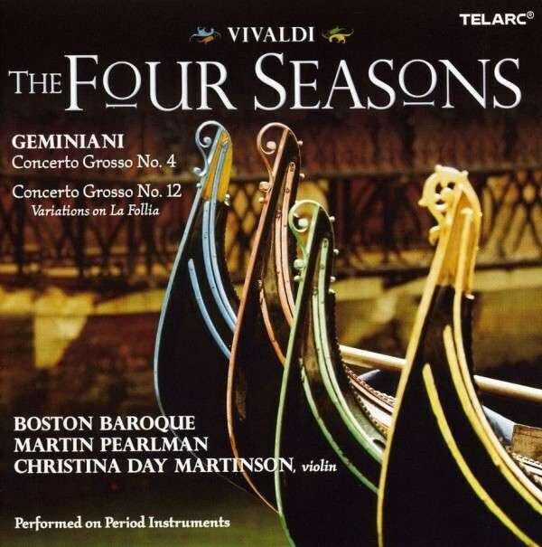 Компакт-диск VIVALDI: THE FOUR SEASONS & GEMINIANI CONCERTO - Vivaldi: The Four Seasons & Geminiani Concerto (1 CD)
