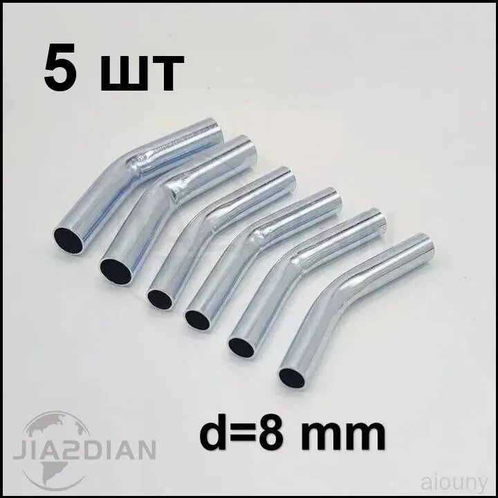 Запасные муфты для каркаса палатки 8 мм, комплект 5 штук, качественный соединитель