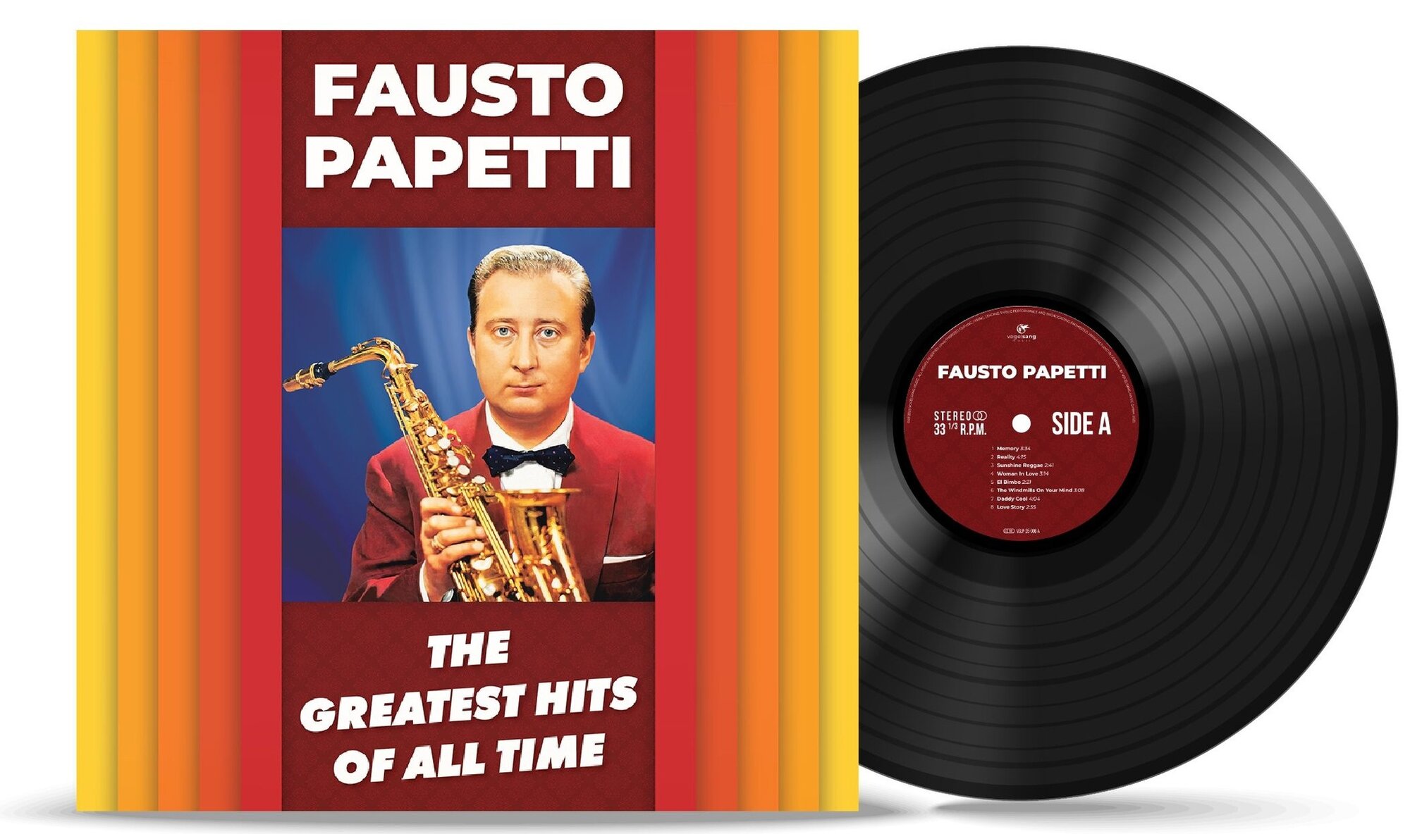 FAUSTO PAPETTI - Greatest Hits, (LP, Compilation, Black Vinyl) Виниловая Пластинка