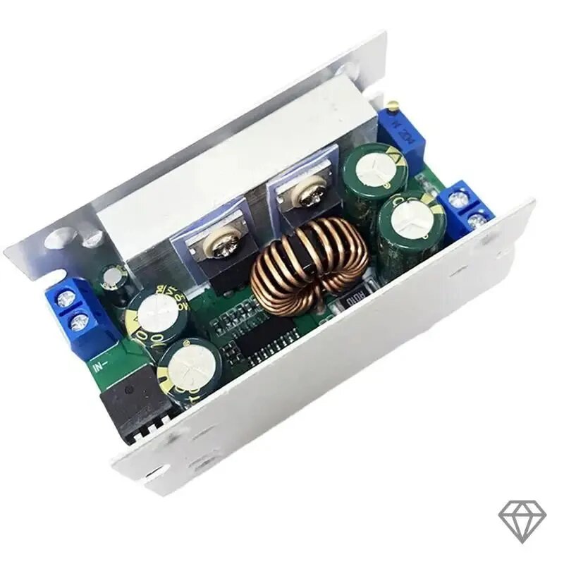 New-Бак Конвертер Понижающий Силовой Модуль 200W 15A DC-DC 8-60V 48V Вход 1-36V Выход 5V 12V 24V 19V