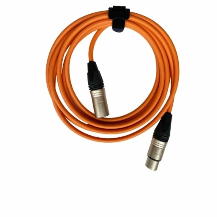 GS-PRO XLR3F-XLR3M orange 1.0m Кабель аудио 1xXLR - 1xXLR