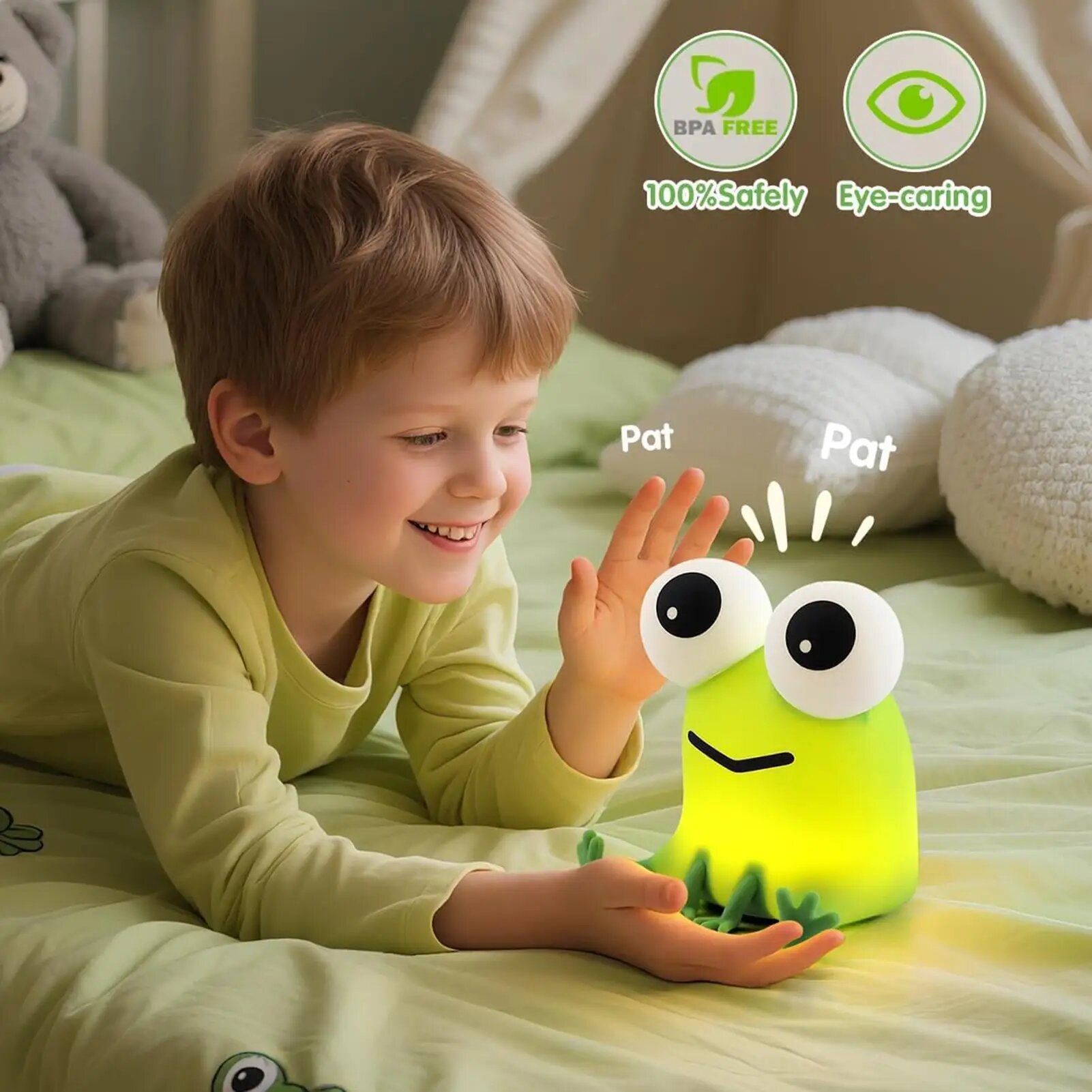 Ночник-лягушка rechargeable — фото 1
