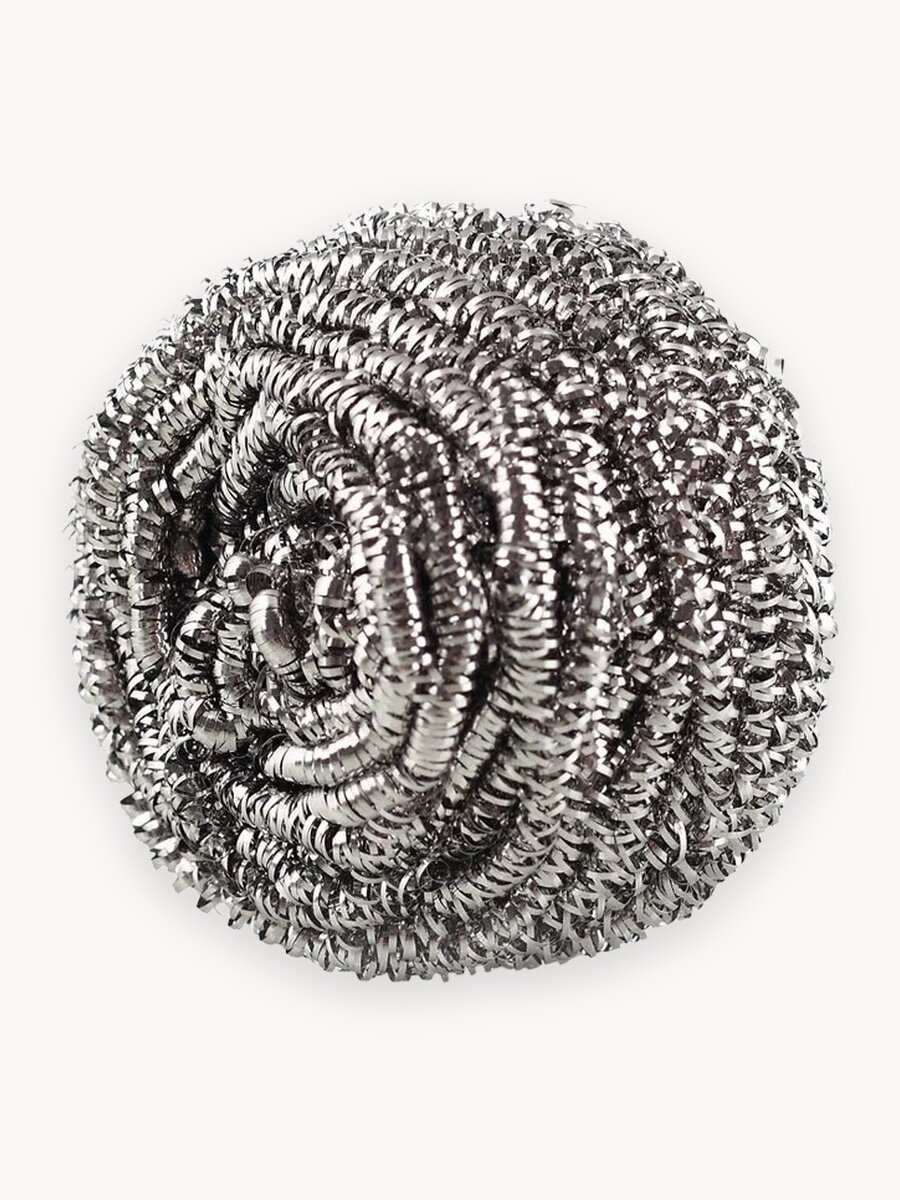 Губки Amway Home "Scrub Buds", термостойкие, металлические, 6 см х 4 шт