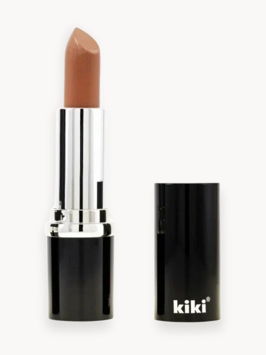 Губная помада kiki VELVET, тон 823 светло-коричневый нюд, кремовая текстура, увлажняющая, стойкая, стик