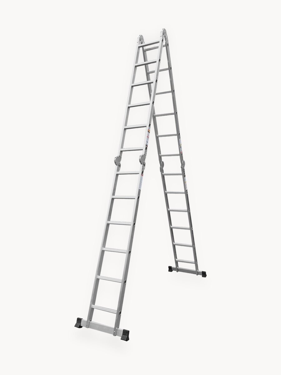 Лестница стремянка трансформер алюминиевая 680 см STARTUL (ST9732-06)
