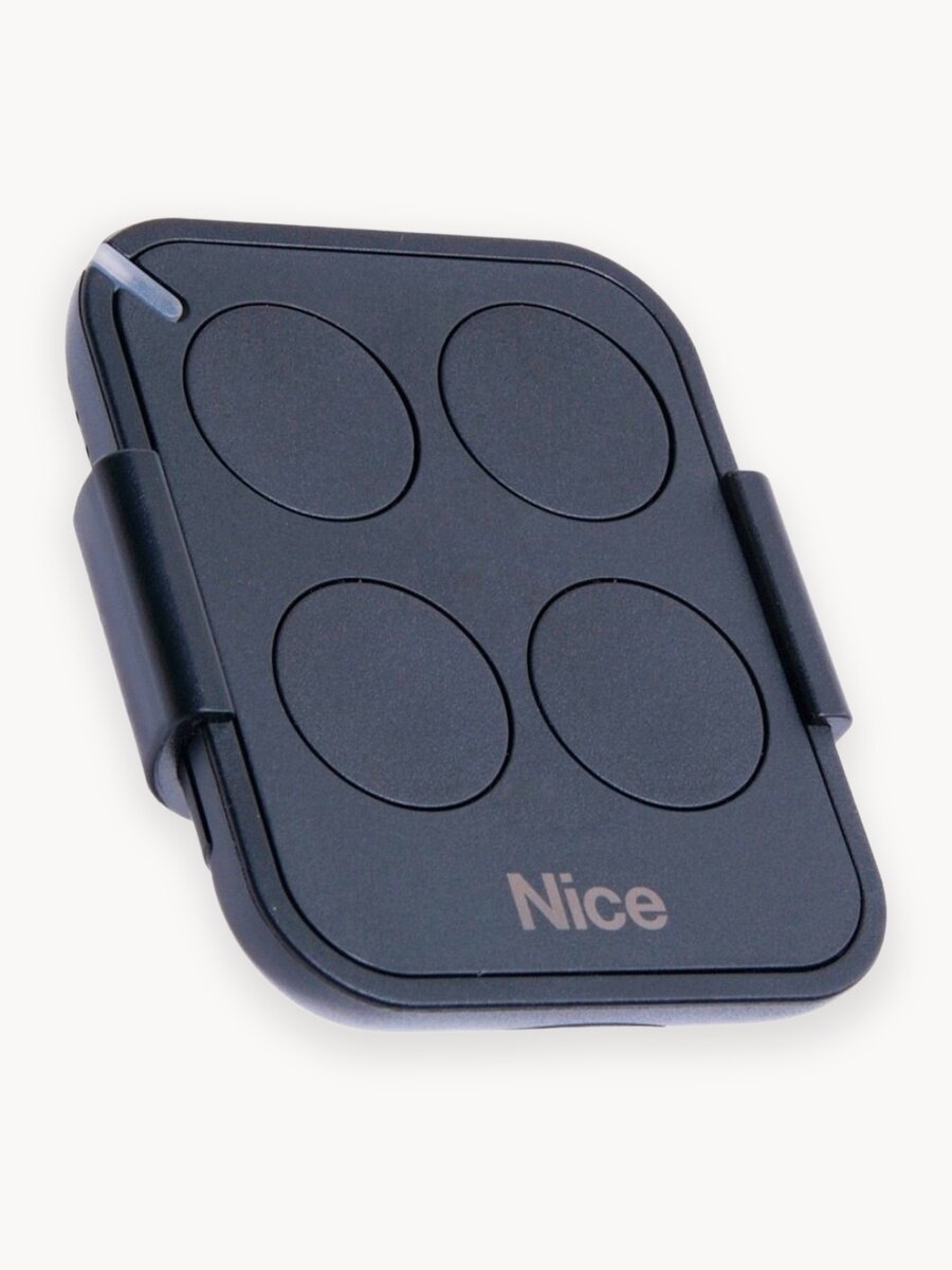 Пульт брелок для ворот и шлагбаума Nice FlO4RE, брелок-передатчик Найс