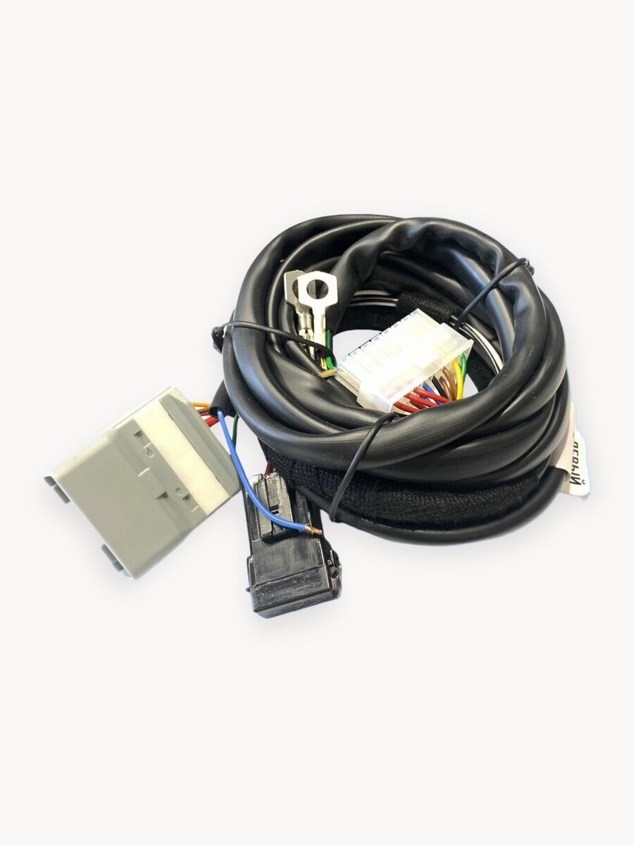 Блок согласования (смарт-коннект) для фаркопа Toyota Land Cruiser 150 Prado (левый руль) 2009-2020гг со штатными колодками