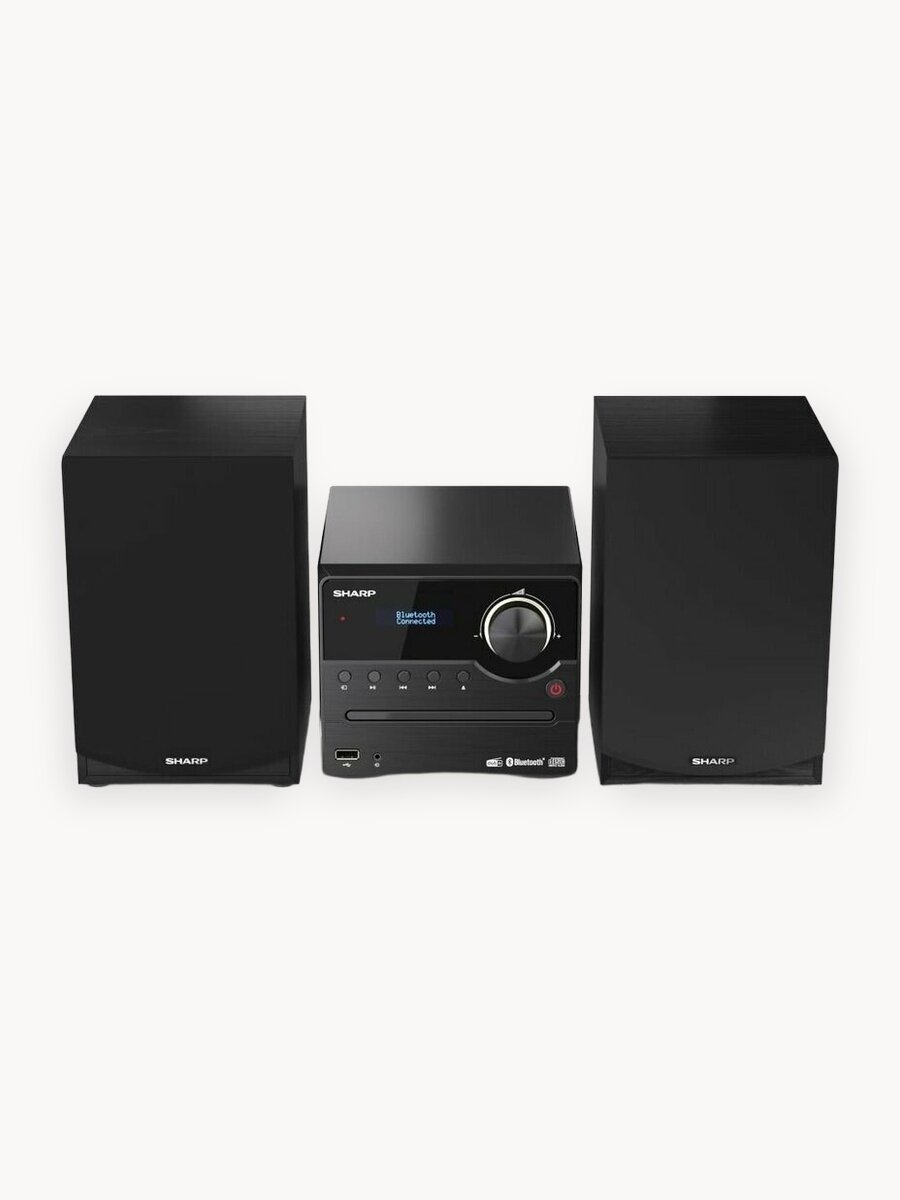 Домашняя музыкальная микросистема Sharp XL-B517D, черный