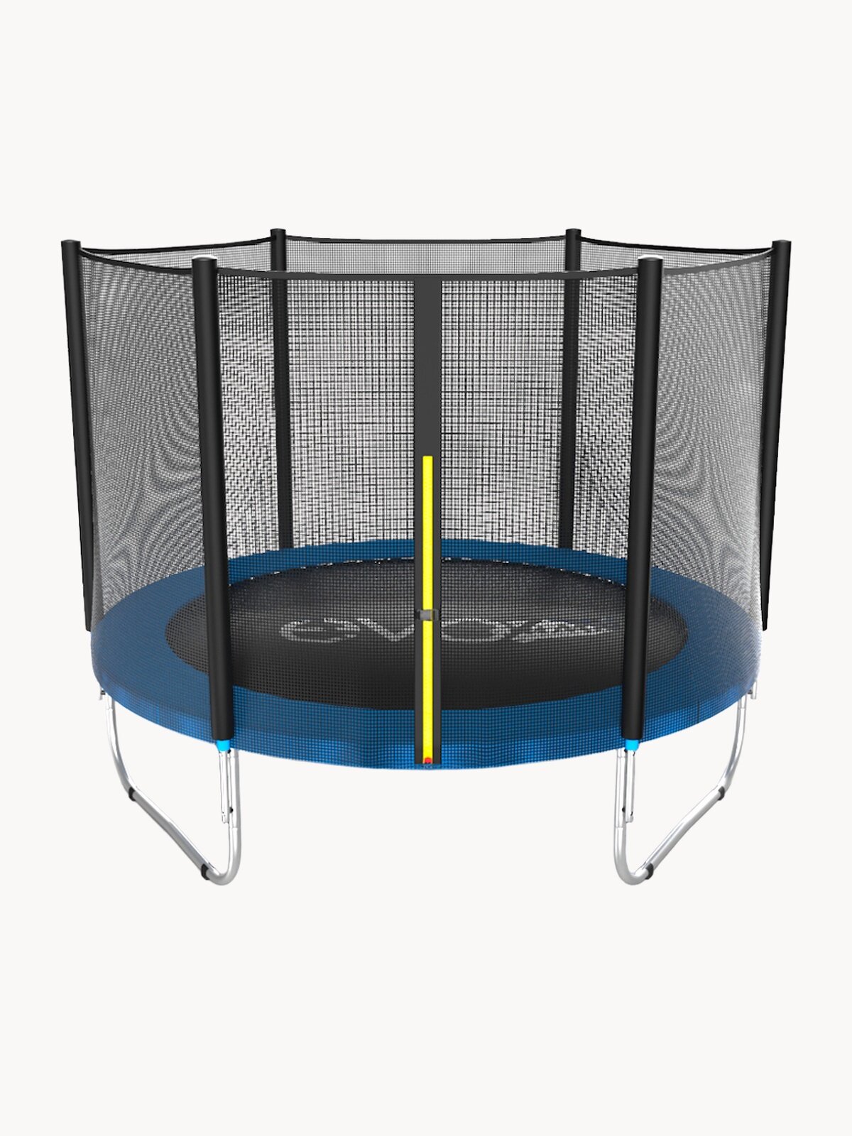 Батут каркасный EVO JUMP Just Outside 10ft blue с защитной сеткой, диаметр 305 см