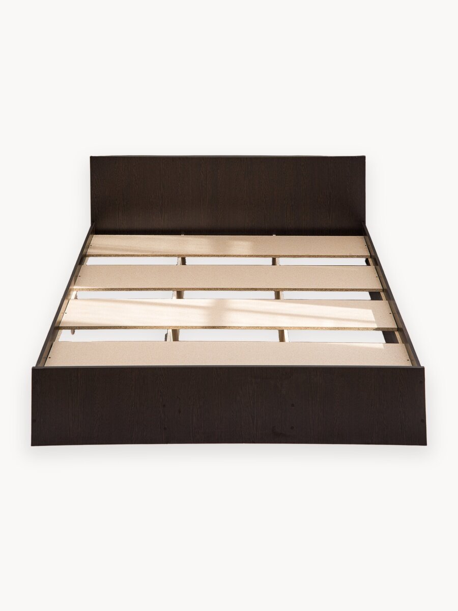 Кровать с изголовьем Дельта с матрасом Лайт (10 см), 180х200 см